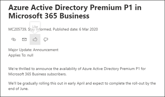 Full Azure AD P1 is coming to Microsoft 365 Business – CIAOPS