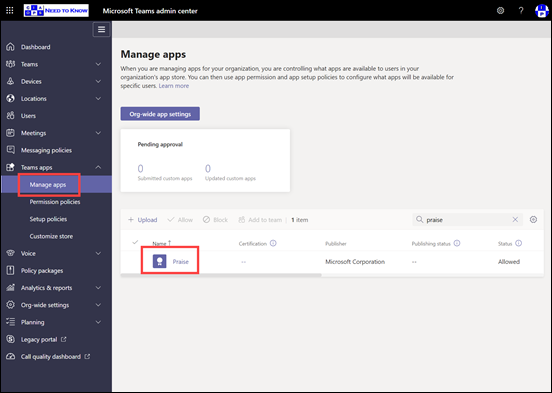 Custom Praise badges in Microsoft Teams – CIAOPS