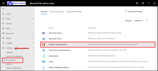 Disabling basic authentication in Microsoft 365 admin console – CIAOPS