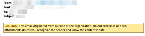 Native external sender notifications in Exchange Online – CIAOPS