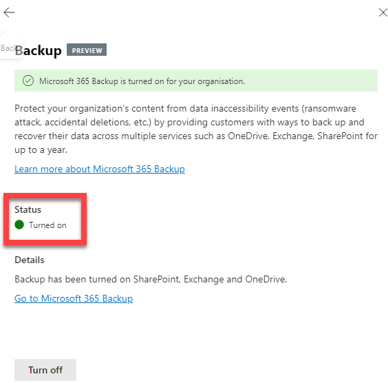 Set up Microsoft 365 backup – CIAOPS
