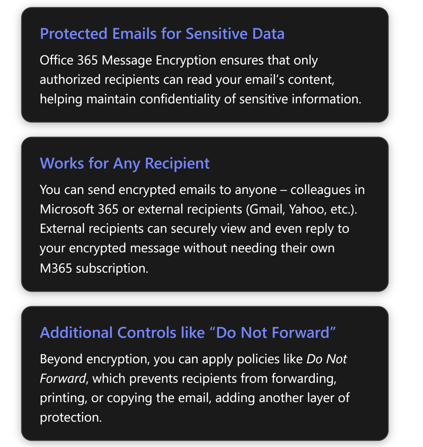 Configuring and Using Encrypted Email (Office 365 Message Encryption ...