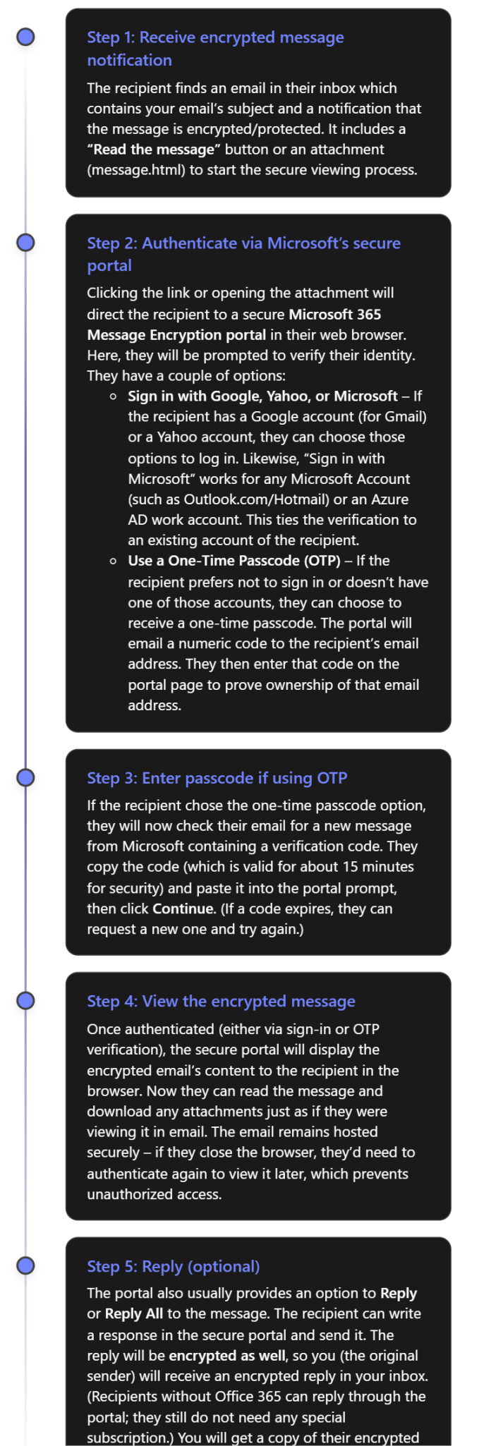 Configuring and Using Encrypted Email (Office 365 Message Encryption ...