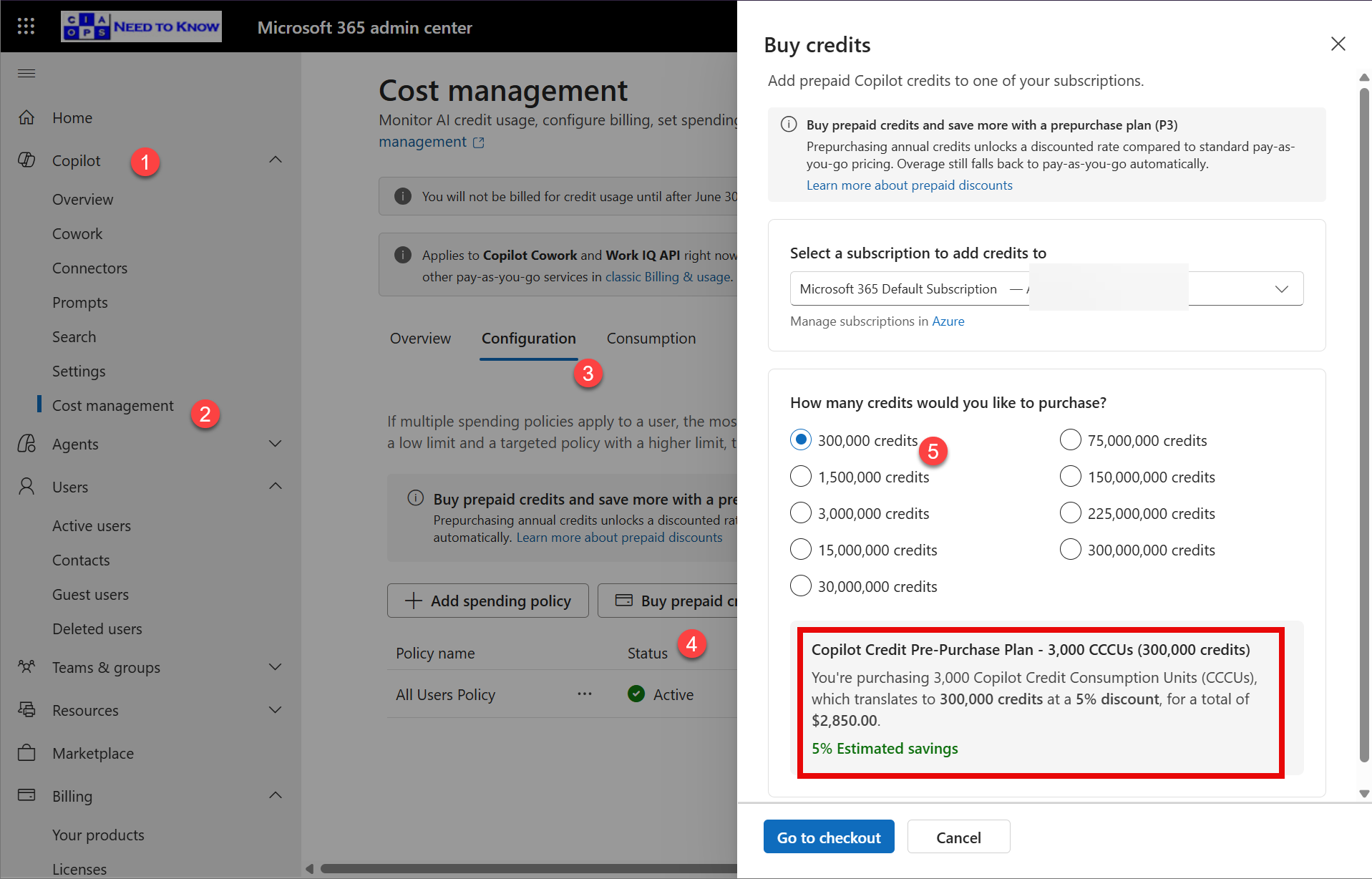 Copilot Credit Pre-Purchase Plans – CIAOPS